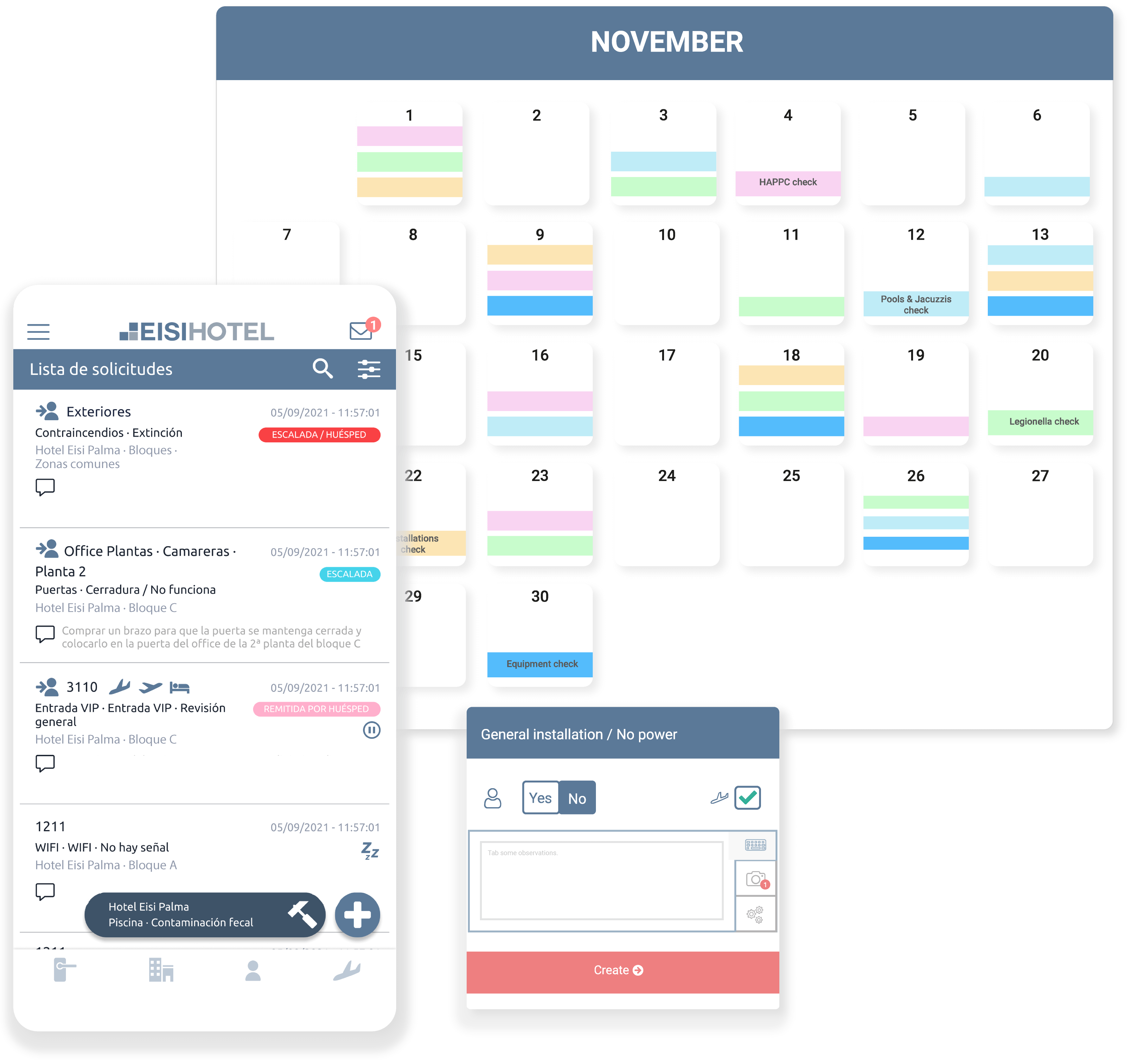 EISI HOTEL | SOFTWARE DE CONTROL OPERATIVO HOTELERO
